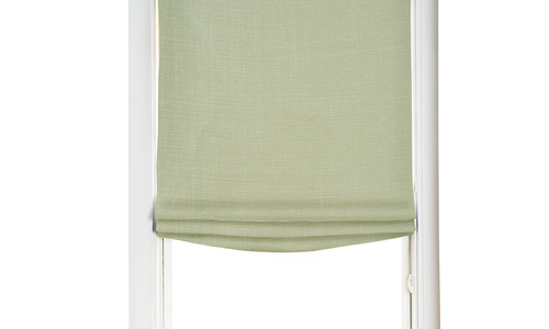 Custom Shade - Soft - Celadon - 79 1/2" width x 54 " height – Wovn Home