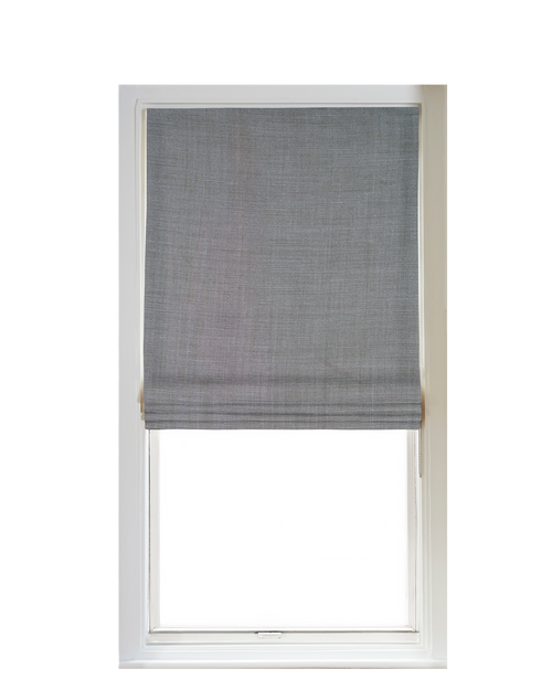Custom Shade - Flat - Fog - 64 3/4" width x 43 1/4" height – Wovn Home